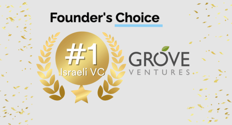 Israel’s Best VC Fund By Founder’s Choice: Grove Ventures